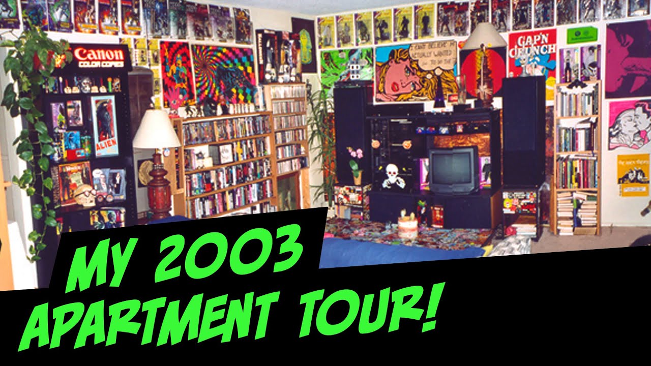 Tour of My Crazy Apartment (San Diego - 2003) - YouTube