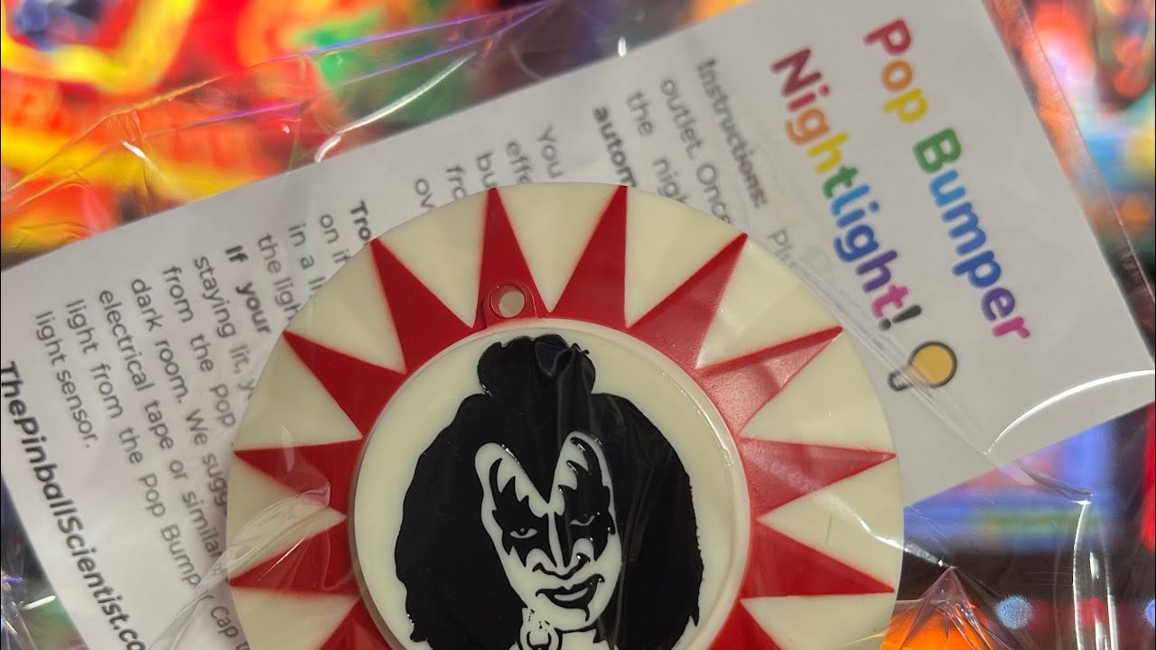 Pinball Pop Bumper Nightlight! 15 Different Modes! Color Changing and ...