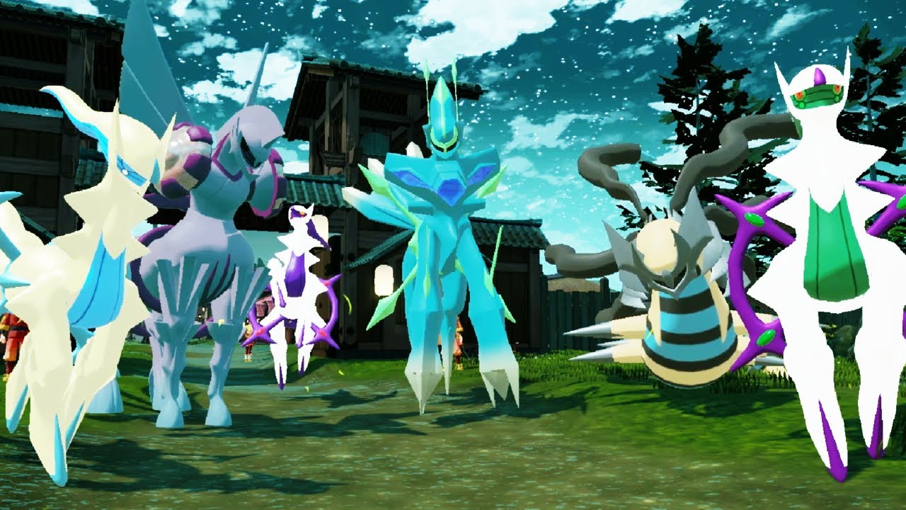 Sleep And Relax With THREE Arceus and The Shiny Origin Forme Creation ...