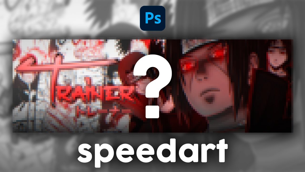 Speedart - Itachi Twitter Header - YouTube
