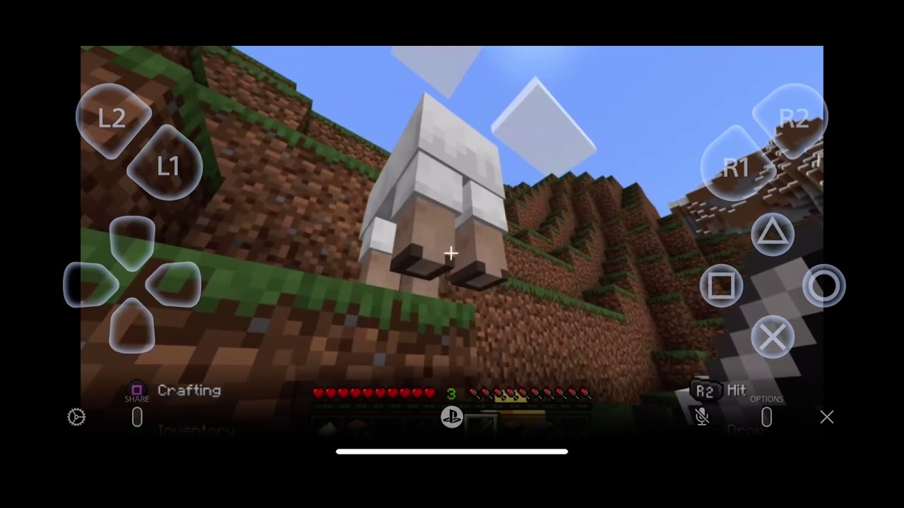 Minecraft ps remote play - YouTube