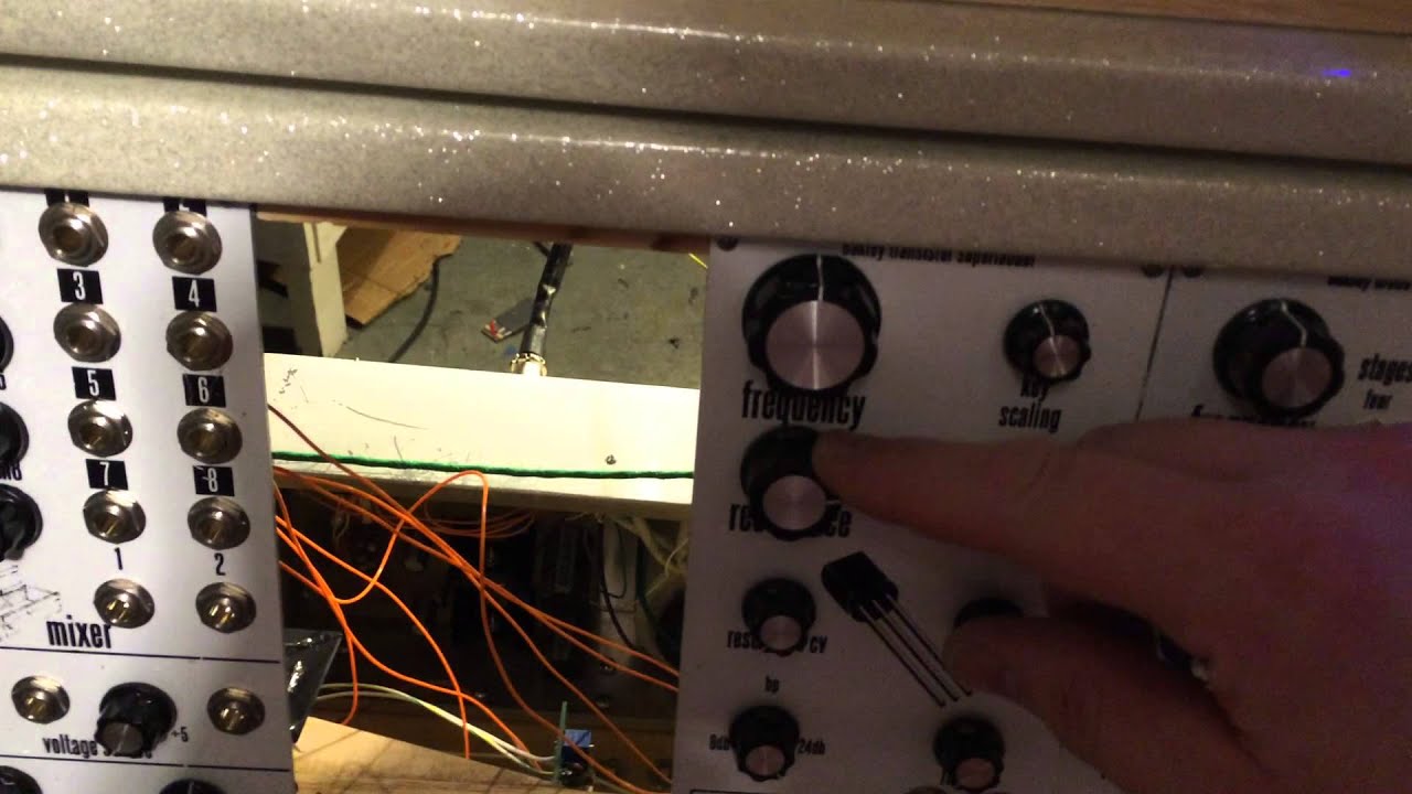 oakley modular synth "bit-o-bach" - YouTube