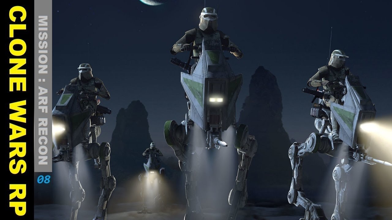 ARF sur Bipod | Gmod - clone wars RP - YouTube