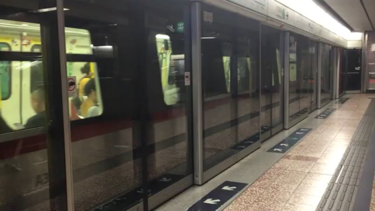 MTR KTL C-Train A383/A384 departing Prince Edward Station P2 - YouTube