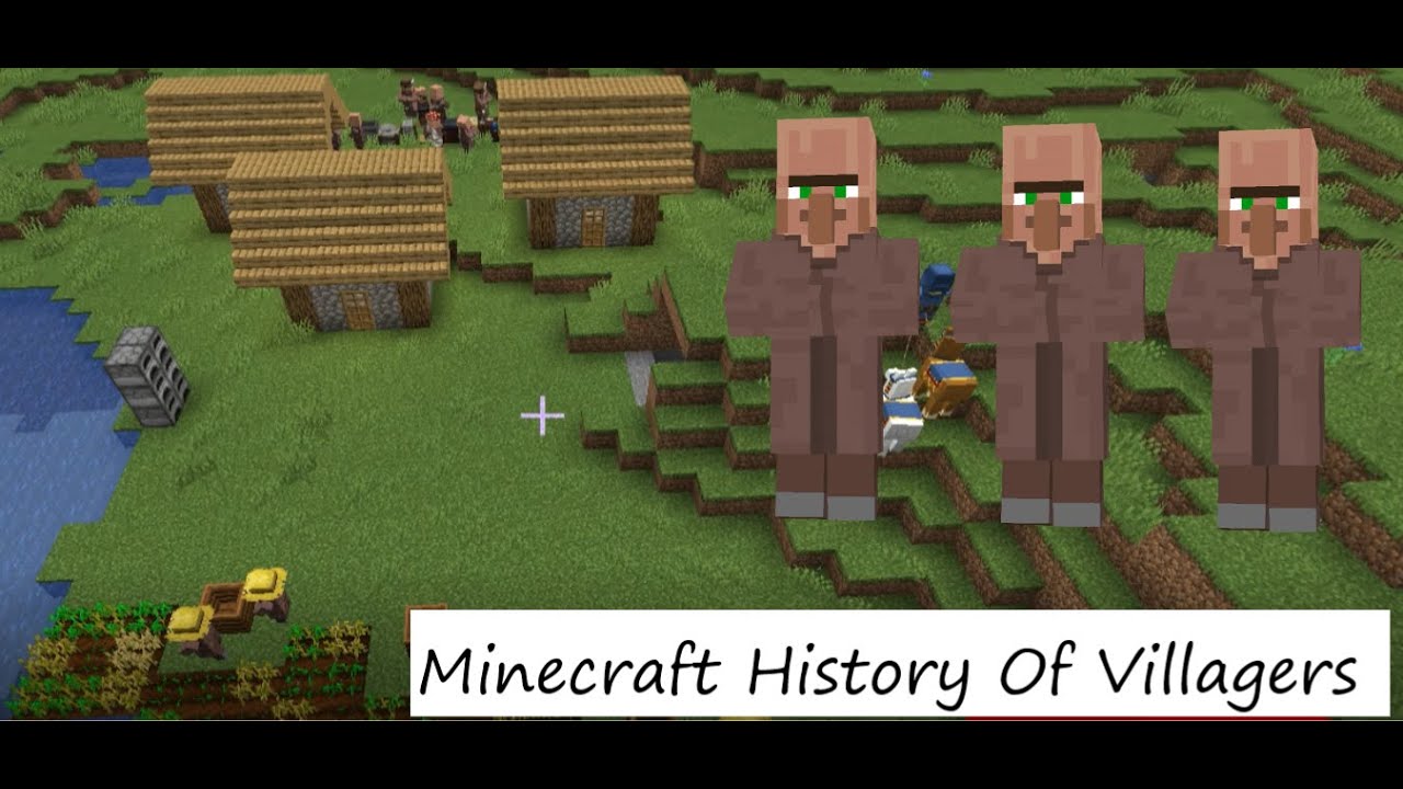 Minecraft History Of Villagers - YouTube