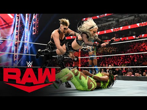 Banks & Naomi vs. Ripley & Morgan - Championship Contender's Match: Raw, April 4, 2022