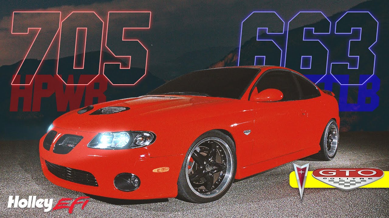 Twin Turbo GTO hits the dyno! (i built this turbo kit 10 years ago ...