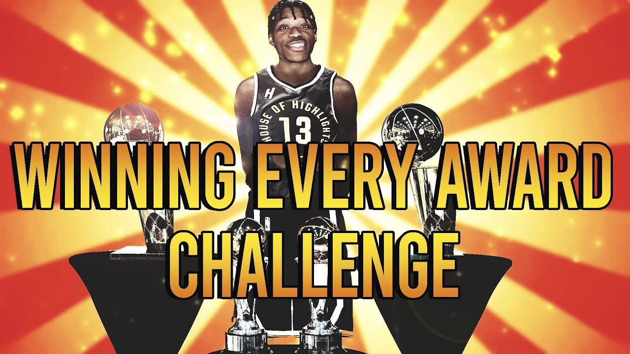 WINNING EVERY NBA AWARD REBUILDING CHALLENGE IN NBA 2K20 - YouTube