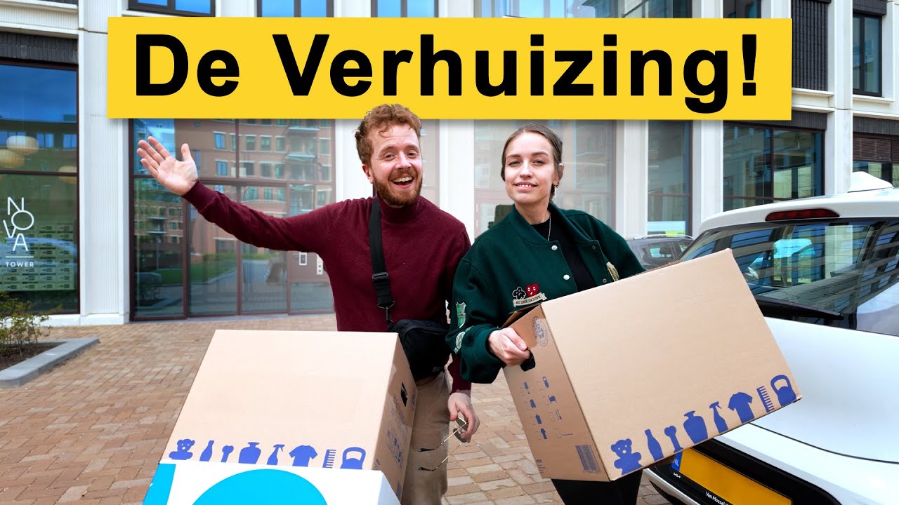De GROTE VERHUIZING begint eindelijk! 📦 👀 - YouTube