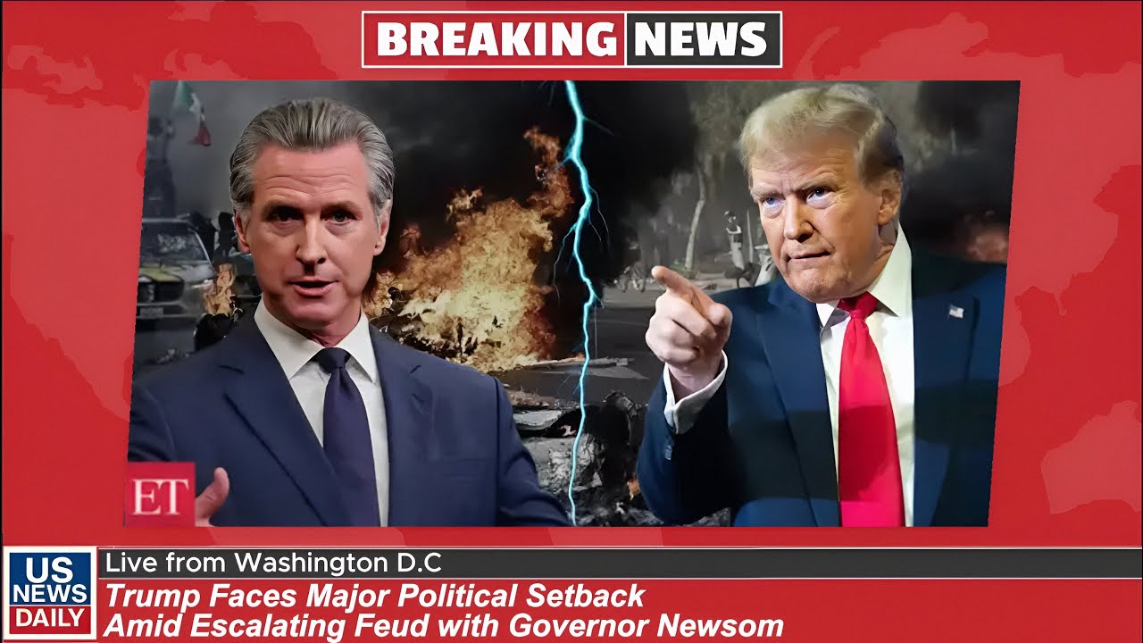 Trump Faces Major Political Setback Amid Escalating Feud with Governor ...