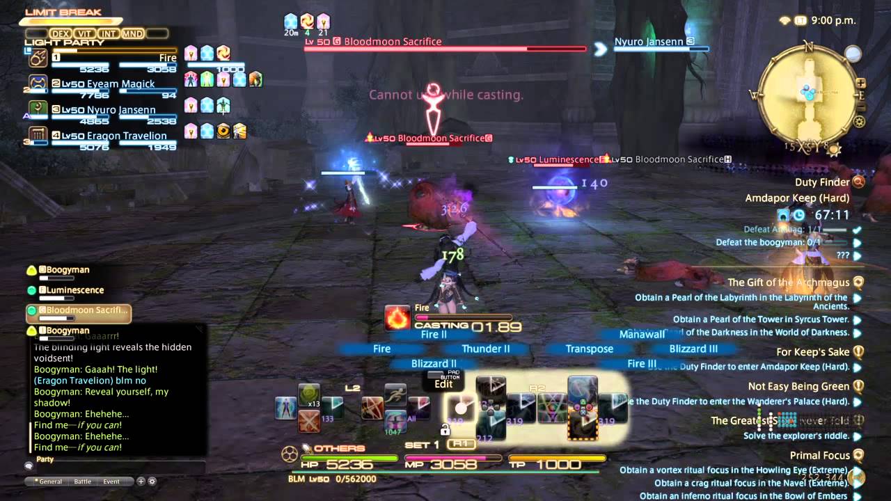 Boogyman - FINAL FANTASY XIV: ARR - YouTube