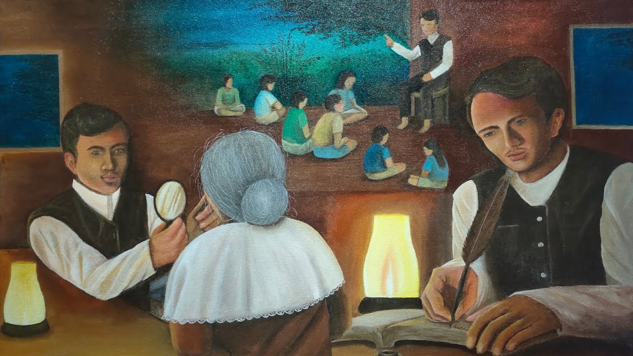 Acrylic Painting | Dr. Jose Rizal Portrait | Acrylic Painting for ...