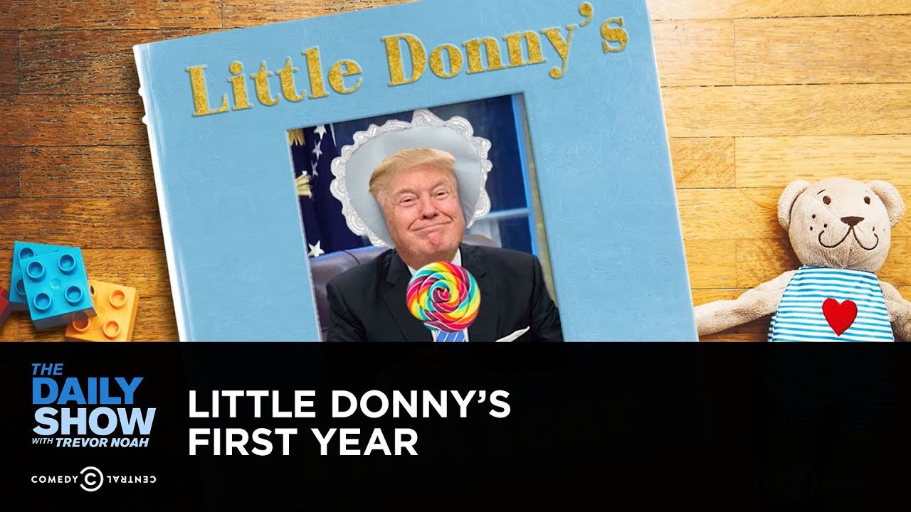 Little Donny's First Year: The Daily Show - YouTube