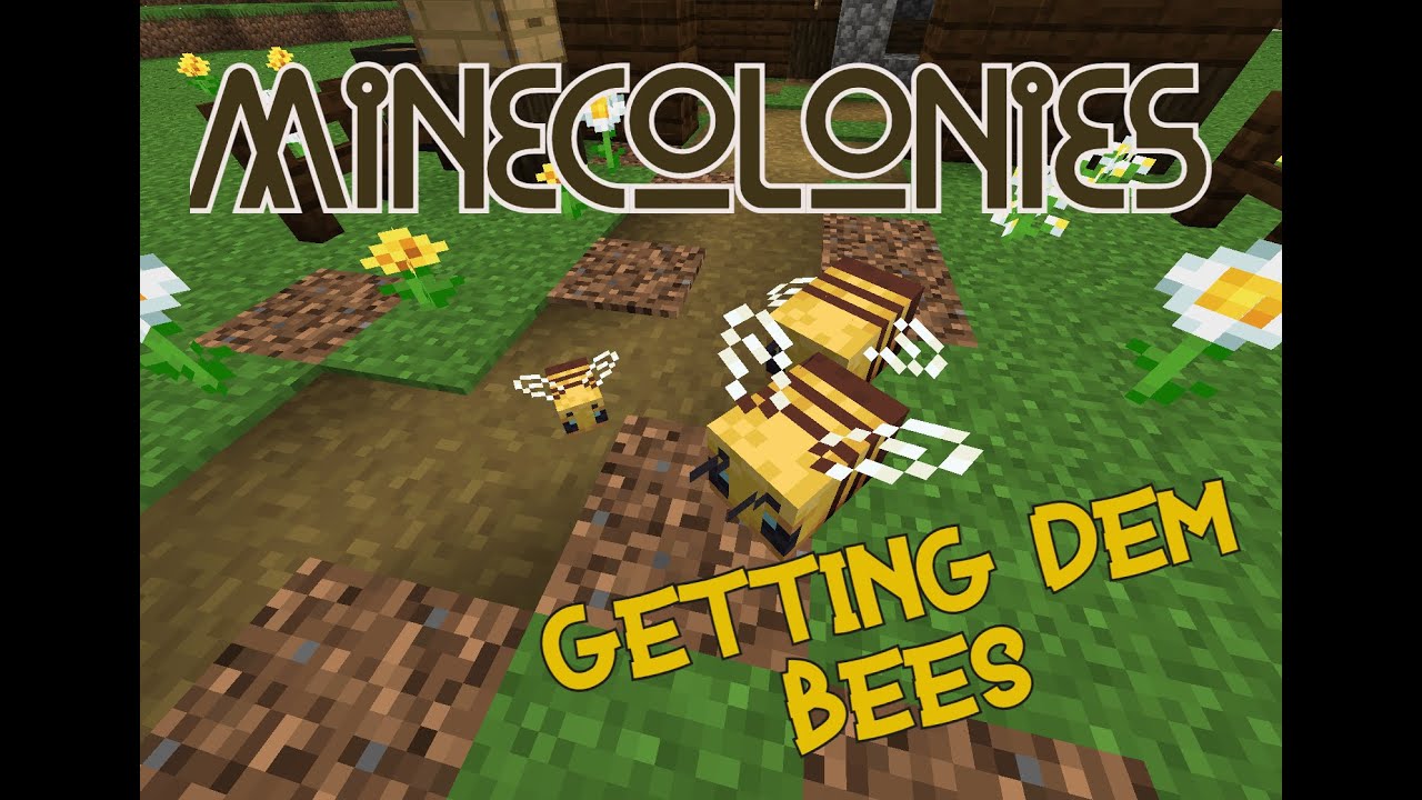 Minecolonies |Minecraft 1.18.2 | How To Get Bee Hives | Smeltery ...