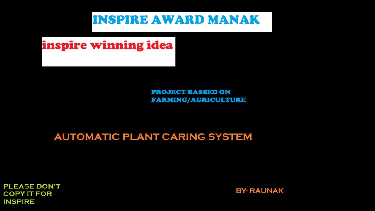 inspire manak project idea 2024* code and synopsis in description ...