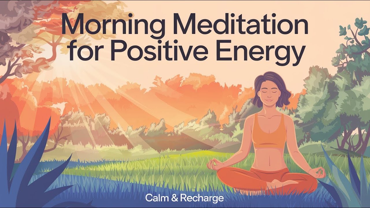 Morning meditation for positive energy - YouTube