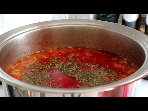 SOFRAMIZ ÇORBASIZ OLMAZ♨️ Erişteli Yeşil Mercimek Çorbası 👌 Çorba Tarifleri  