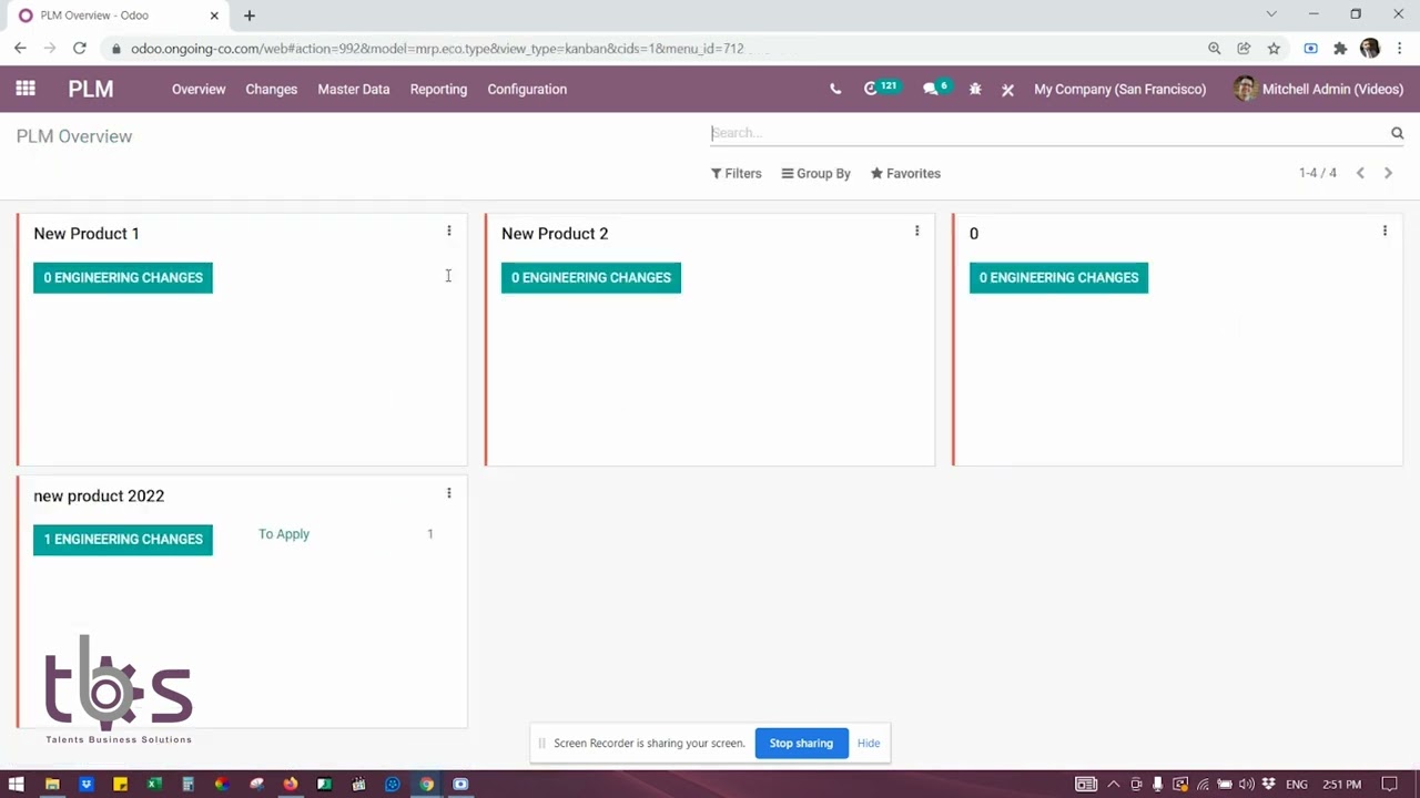 PLM Product life cycle management full cycle, config , report ...