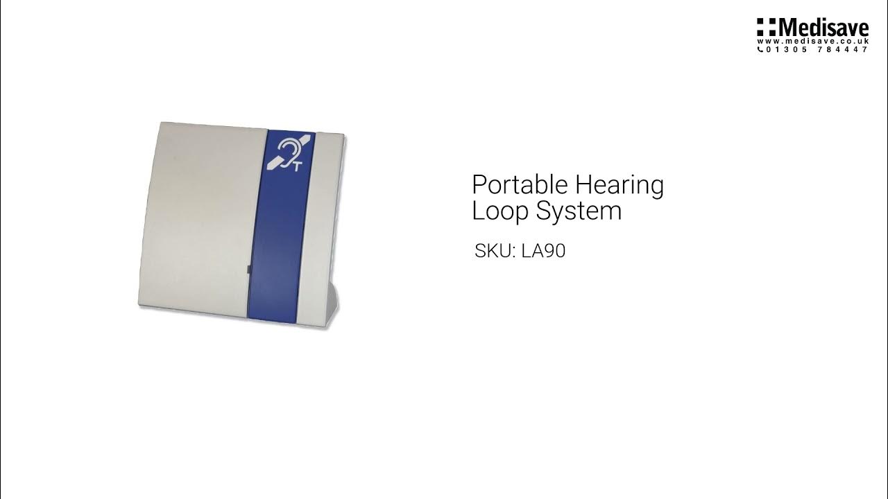 Portable Hearing Loop System LA90 - YouTube