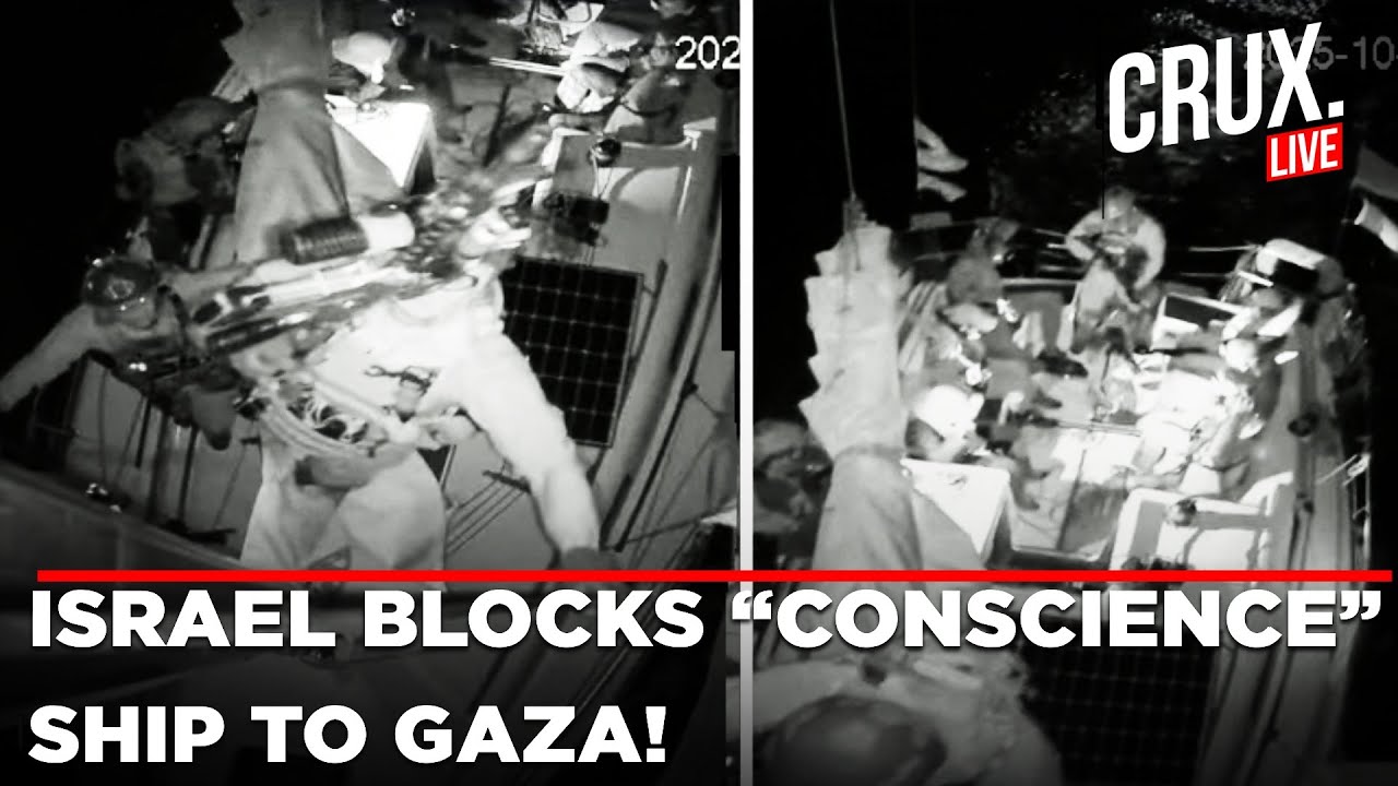 LIVE | Gaza-Bound “Conscience” Ship Intercepted by Israel Amid Global ...