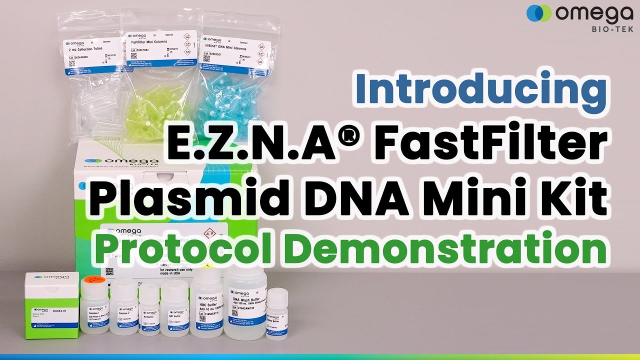 E Z N A ® Fastfilter Plasmid Dna Mini Kit Protocol Demonstration Dna