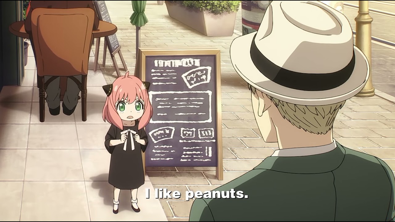 Anya "I like peanuts" scene - YouTube