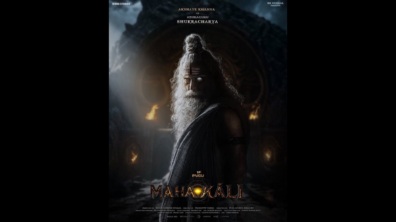🔱 Mahakali First Look 🌩️Akshaye Khanna as Shukracharya☠️ Unleashes the ...