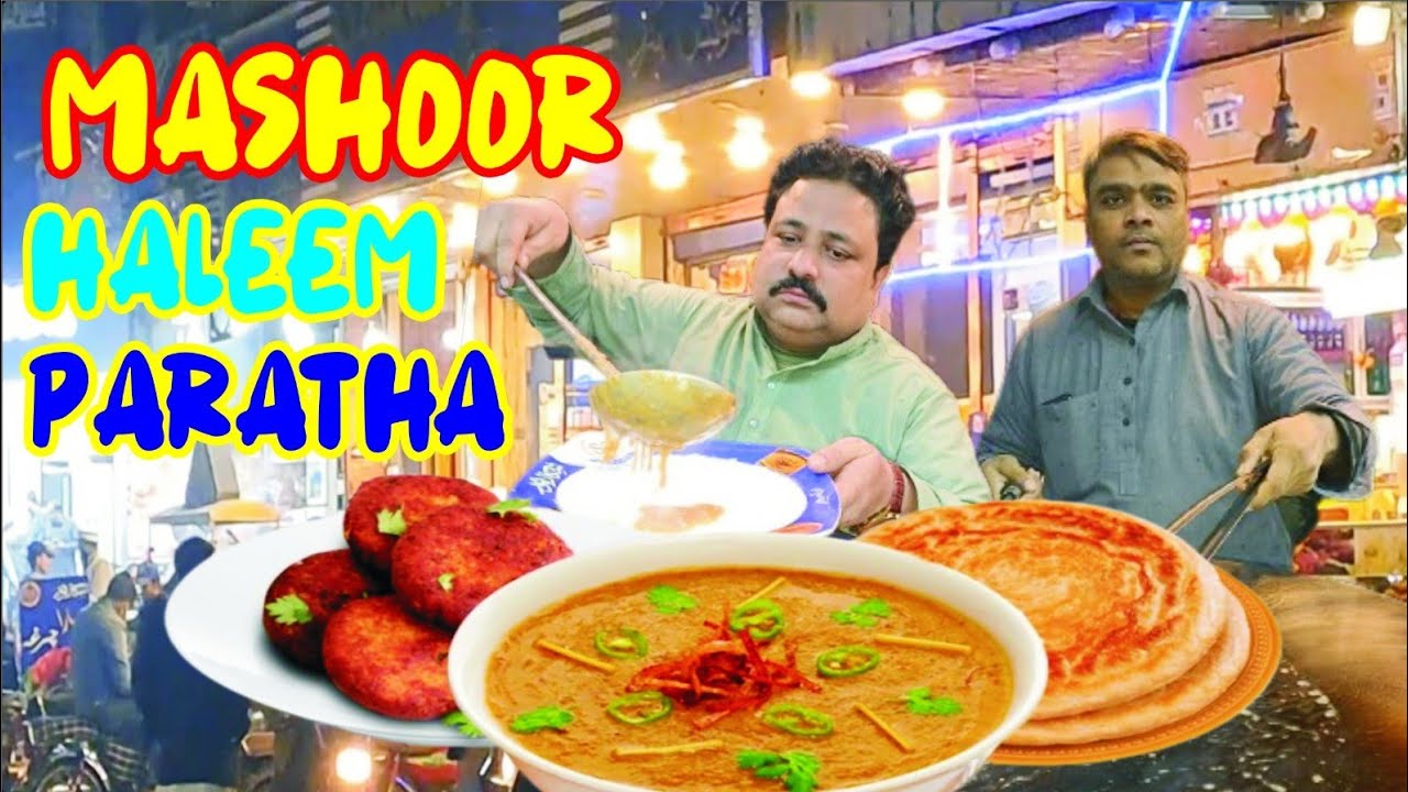 Mashoor Haleem Paratha - YouTube