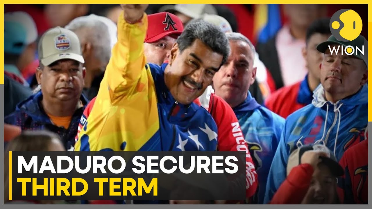 Venezuela Elections 2024: Incumbent Nicolas Maduro wins third term ...