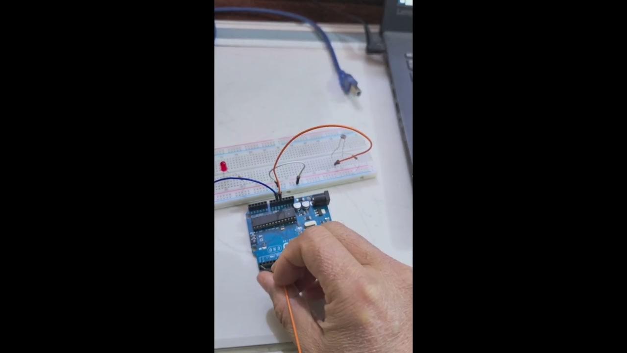مشاركةالمقاومة الضوئية Light Dependent Resisto Using Arduino uno control - YouTube