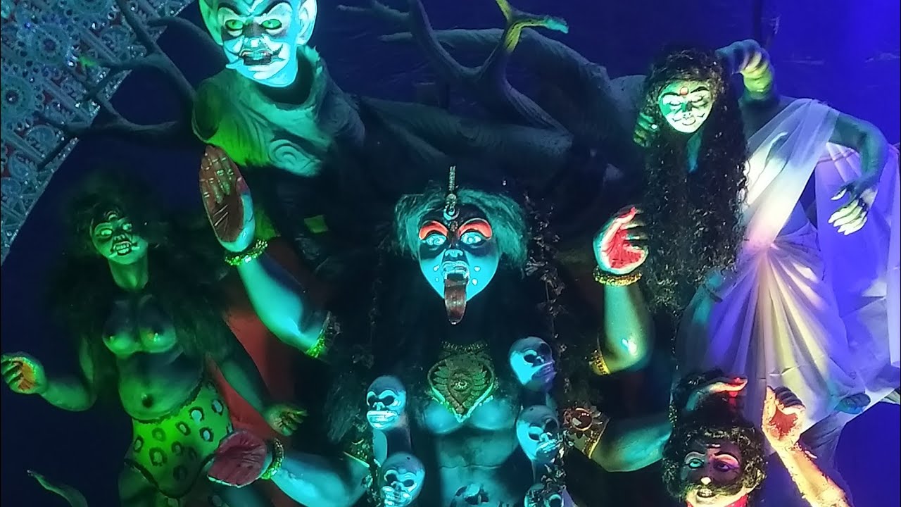 Kali puja Ghost theme... - YouTube