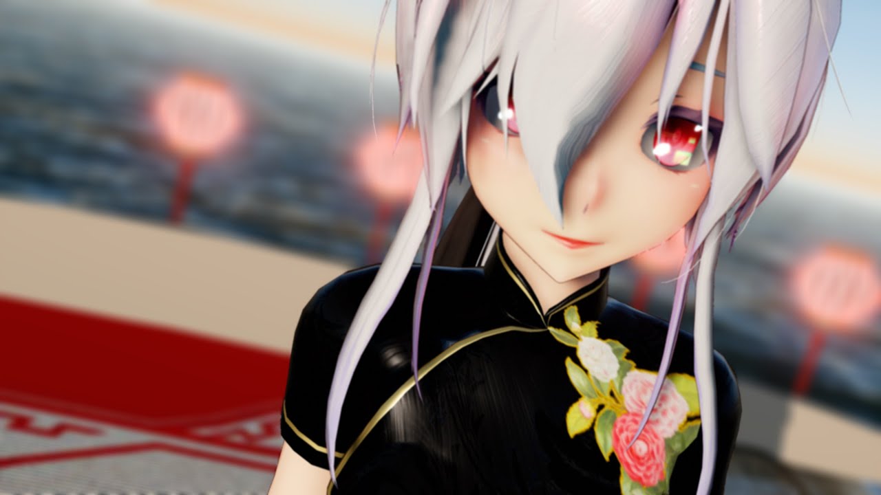 MMD ރ 🌸 Tda Haku PASSION 💕╰☆╮ - YouTube