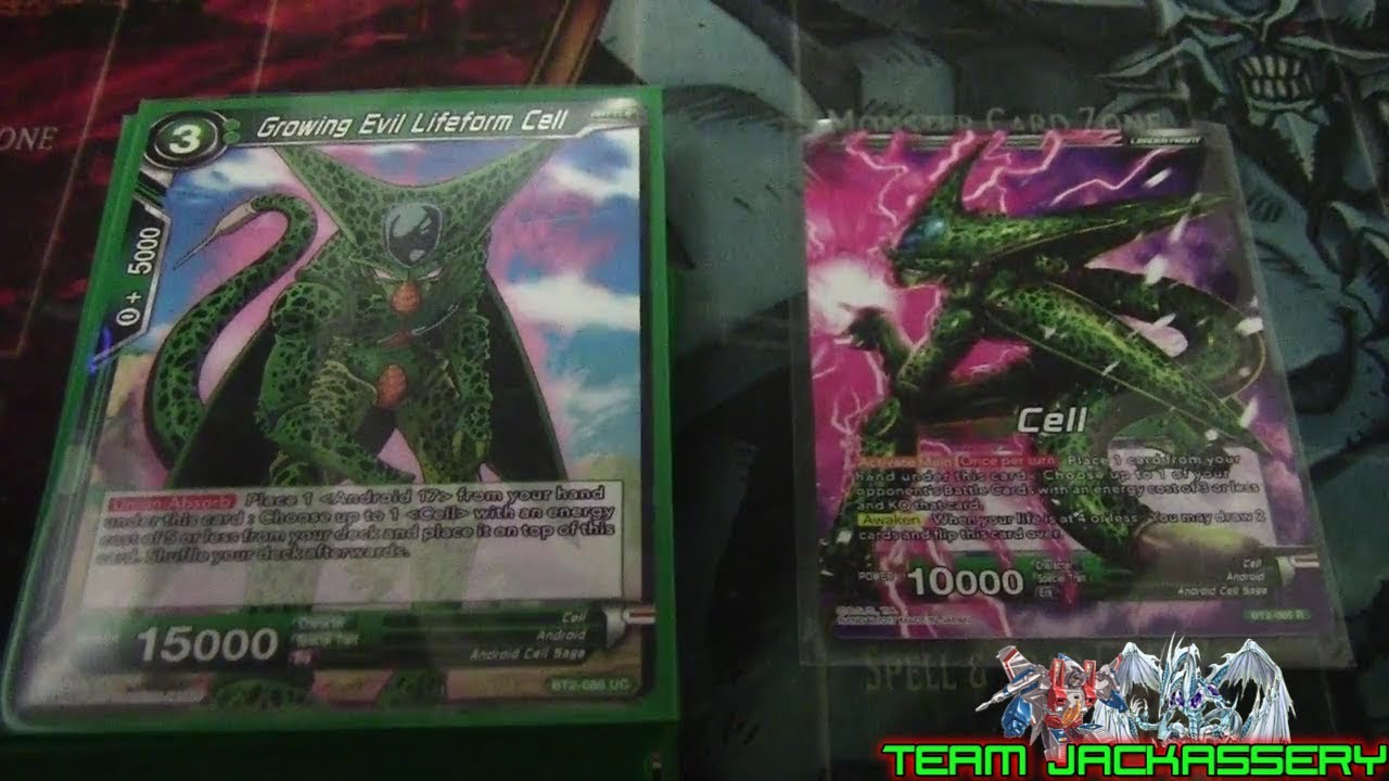 Dragon Ball Super The Card Game: Cell Deck - YouTube