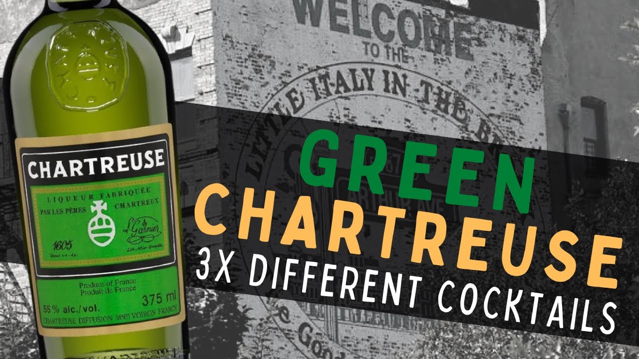 3x GREEN CHARTREUSE Cocktails || Feat @RobsHomeBar - YouTube