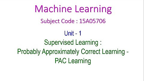 Machine Learning - YouTube