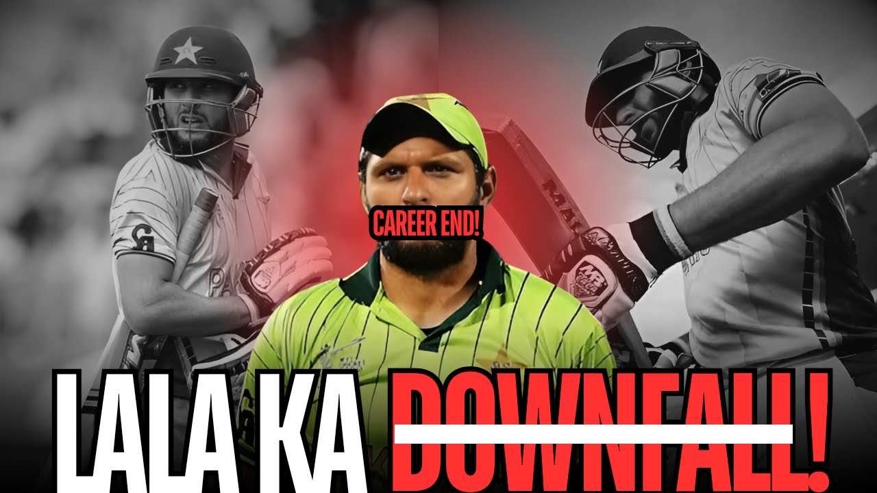 The End Of Era |Boom Boom| Afridi Sad Moments... - YouTube