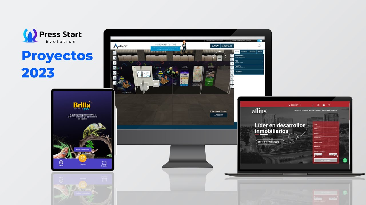 Press Start Evolution Proyectos #2023 - YouTube