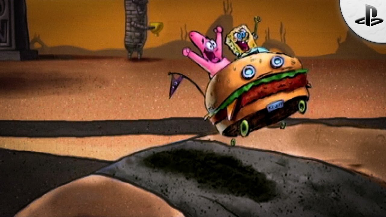 SpongeBob SquarePants The Movie - Drive of The Knucklehead Mcspazitron ...