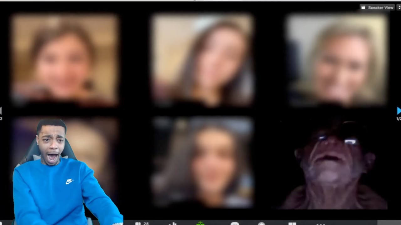 TRY NOT TO GET SCARED At 3 Nightmarish Zoom Call Horror Stories ...