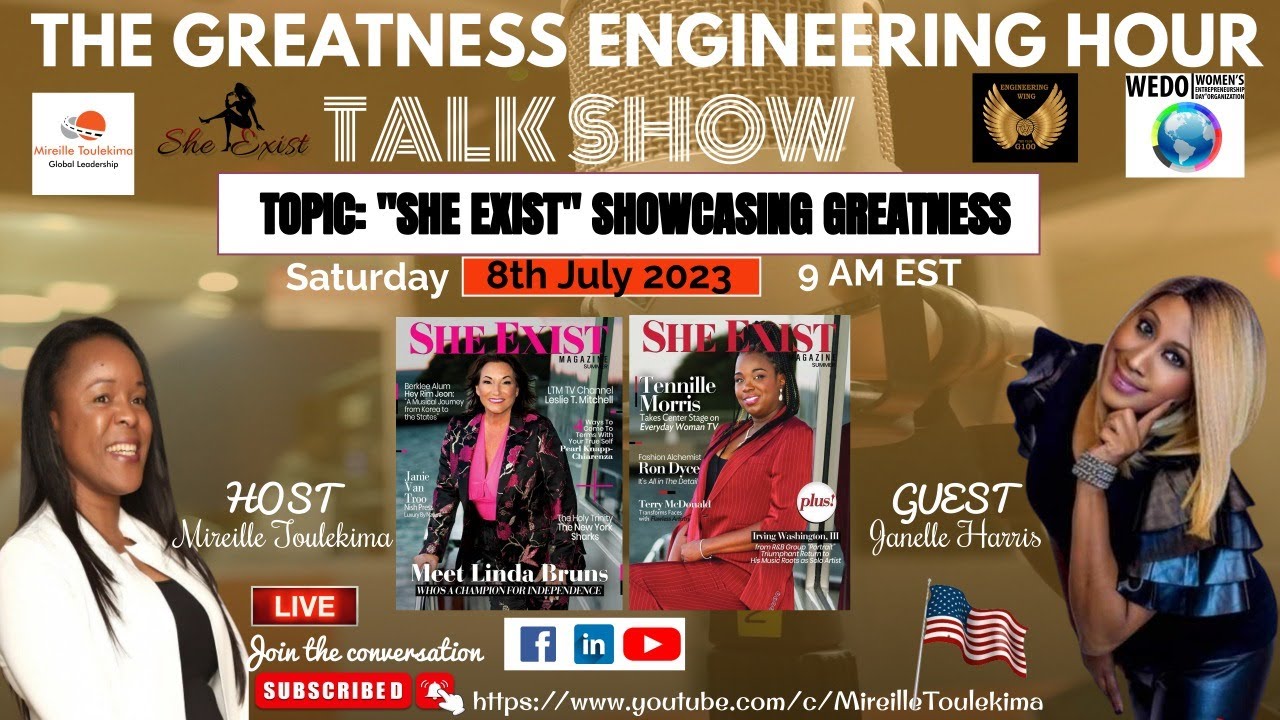 The Greatness Engineering Hour with Janelle Harris - YouTube
