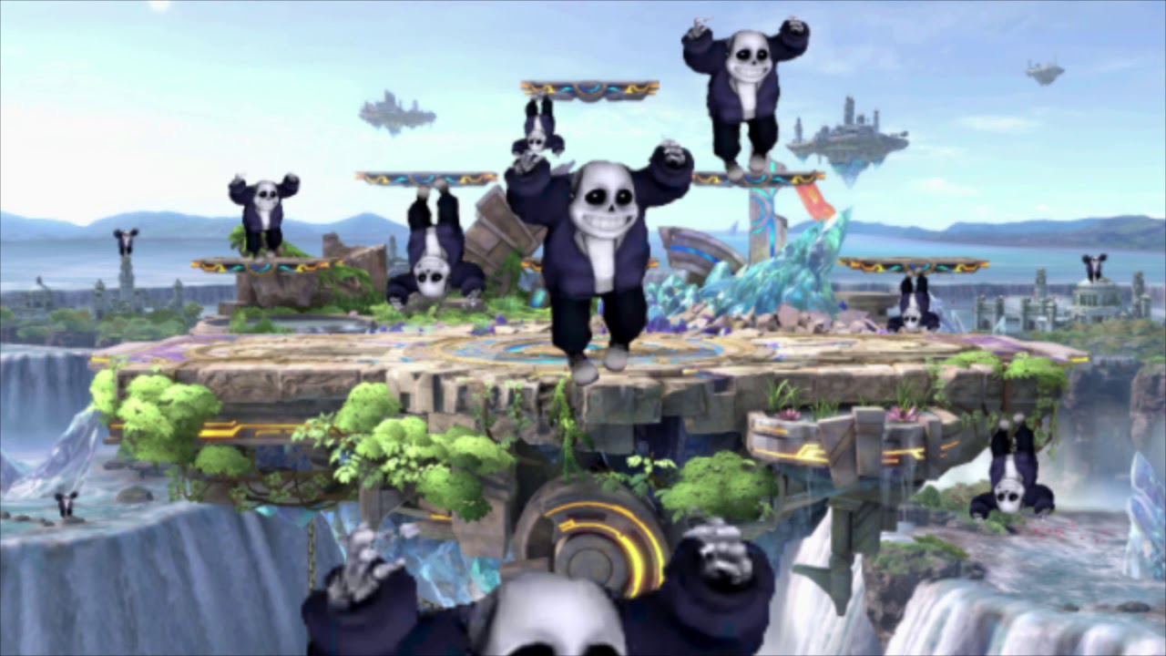 inside my head when sans joined smash - YouTube