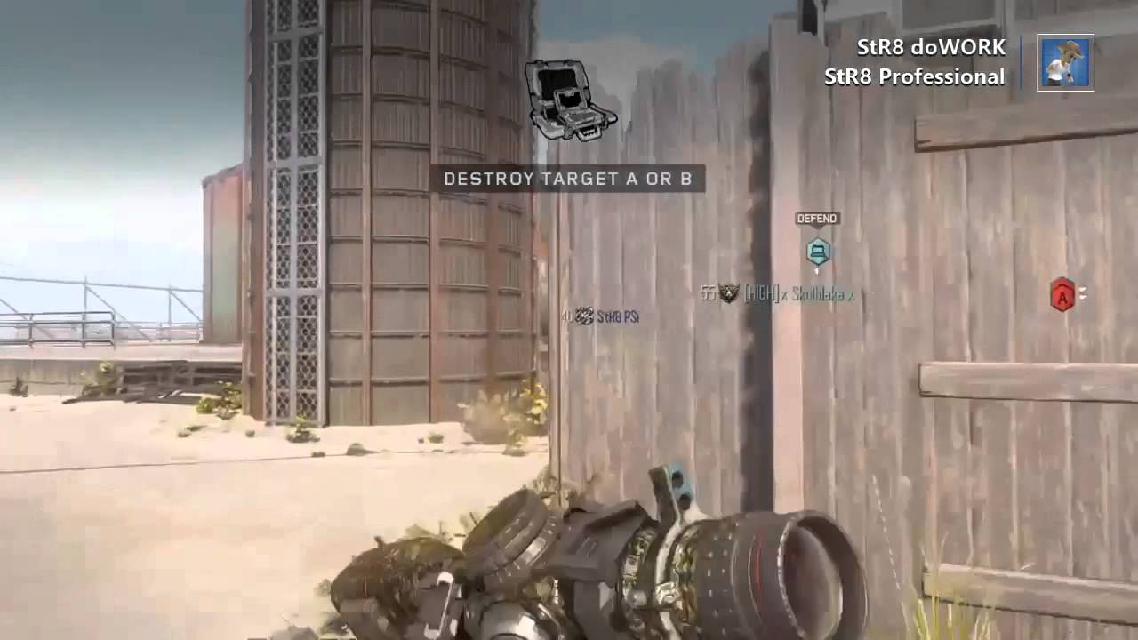 Call of duty black ops 3 Sniper trick shot! - YouTube