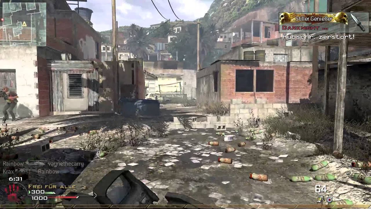 Let's Play COD Modern Warfare 2 #9 - FFA auf Favela [GERMAN] - YouTube