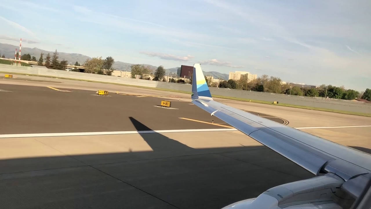 Alaska Airlines 3328 SJC-DAL ERJ-175 N185SY 3-11-18 - YouTube