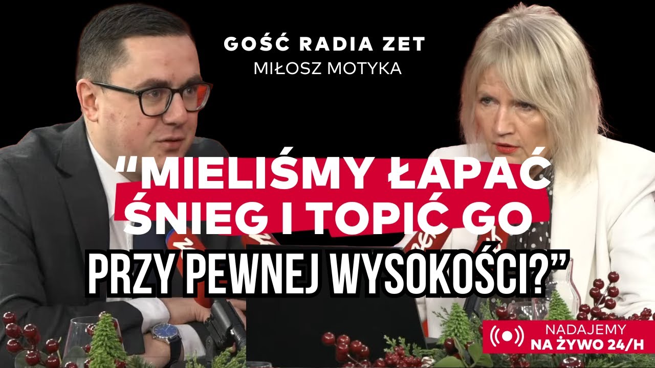 Śnieg “zasypał” rząd? - Miłosz Motyka o reakcji rządu na ekstremalne ...