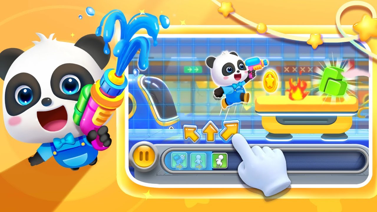 Little Panda Programming Adventure - Help Kiki to Enter the Right ...