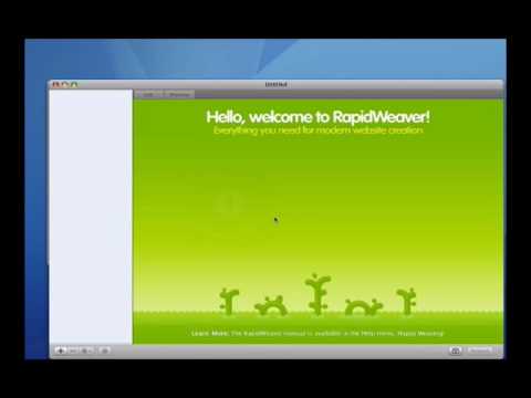 How to use RAGE Button Design with Rapidweaver - YouTube