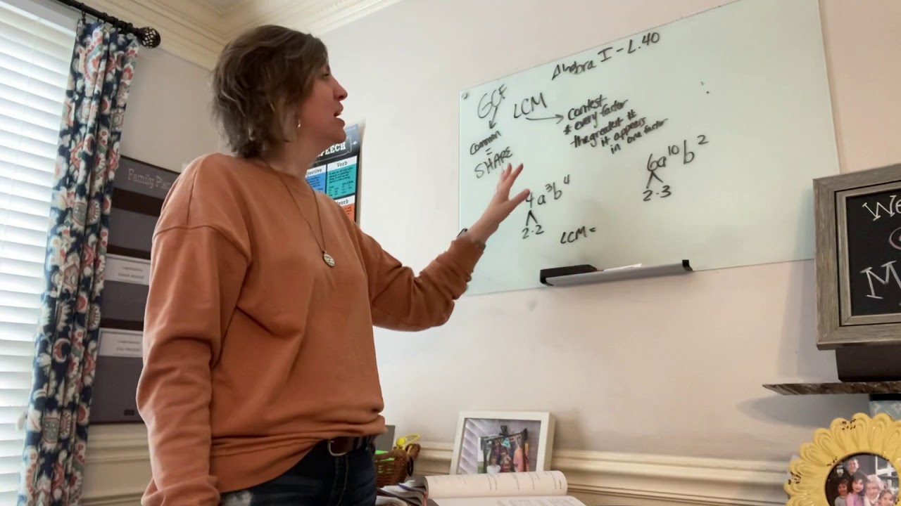 Saxon Algebra 1 lesson 43 practice c - YouTube