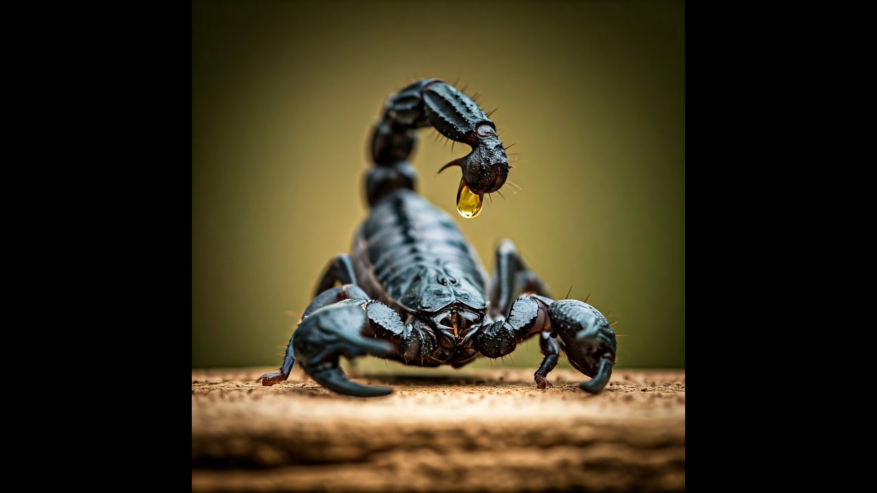 one of our farms to obtain scorpion venom - YouTube