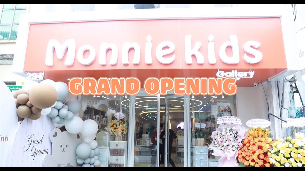 Grand Opening Monnie Kids Gallery Hồ Chí Minh - 30/09/2023 - YouTube